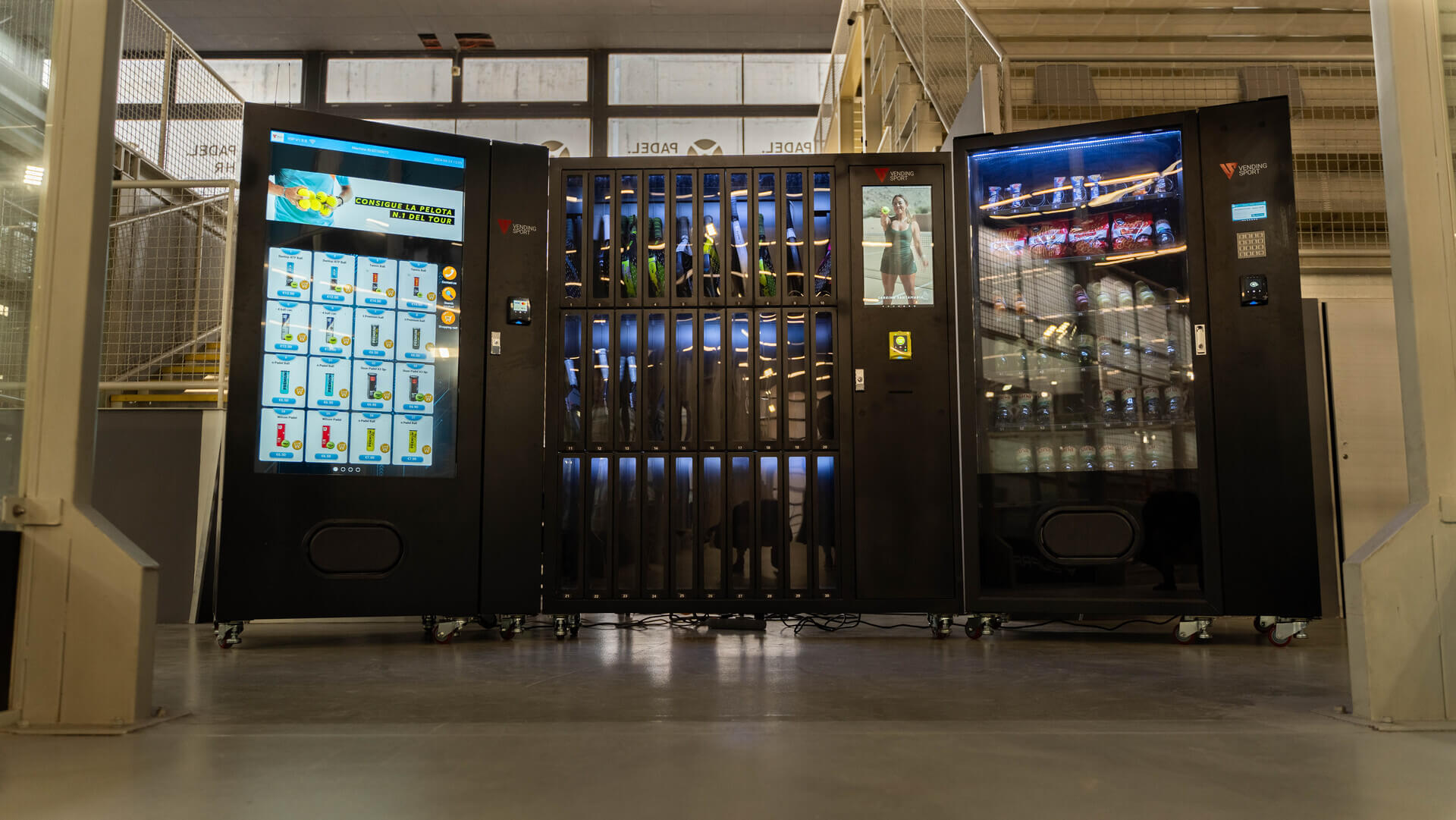 Vending Machines for Padel, Pickleball and Beach Tennis - Quicksand UK